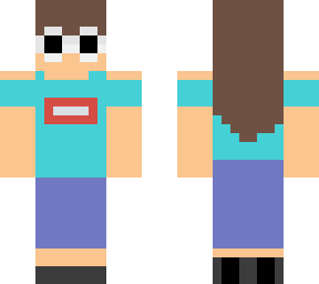 Georgia made from gorge skin | Minecraft Skin