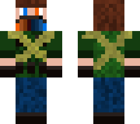 guy in tactical vest | Minecraft Skin