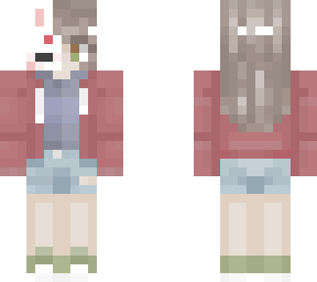 kitsune girl | Minecraft Skins