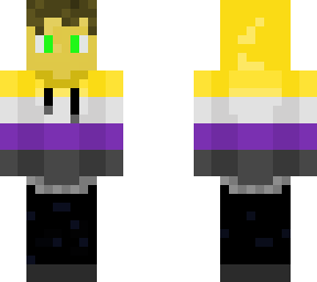 non binary gamer | Minecraft Skin