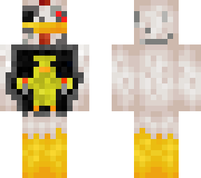 skin de angel palma pollito controlando robot | Minecraft Skin