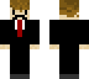 Suit man with cool underwear 18+ ***** TORB | Minecraft Skin