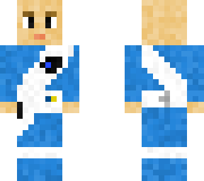 Thunderbirds Uniform Slim Template | Minecraft Skin