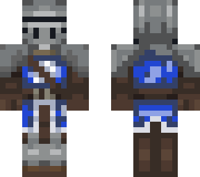 Blue knight | Minecraft Skin