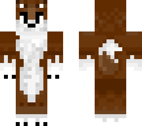 Brown Wolf | Minecraft Skin