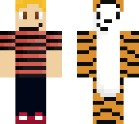 CALVIN COMIC ALL IN ONE SKIN | Minecraft Skin
