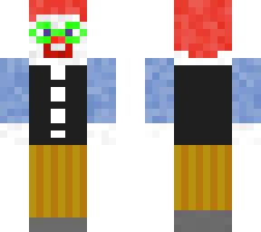 clown steve | Minecraft Skin
