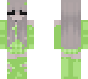 Green devil girl | Minecraft Skin