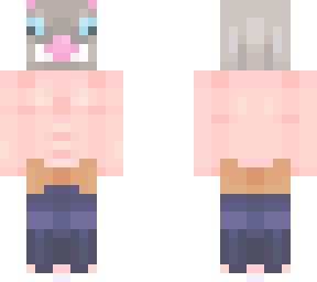 Inosuke Hashibira | Minecraft Skin