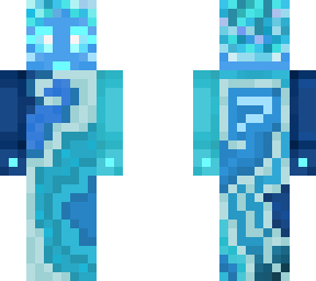 Ninjago Nyad Nya in water form water goddess the sea ocean | Minecraft Skin