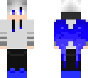 normal blue demon boy | Minecraft Skins
