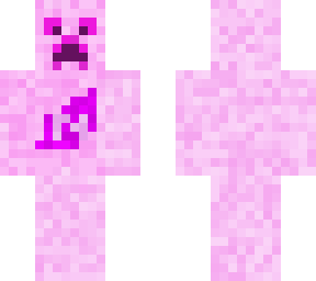 Pink Creeper | Minecraft Skin