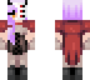 Nether Princess Minecraft Skins