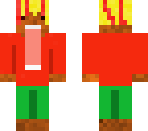 screaming human | Minecraft Skin