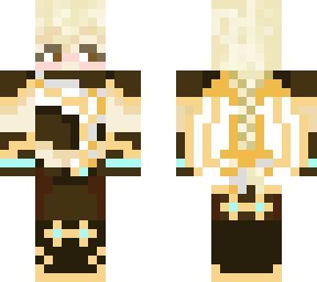 Aether from Genshin Impact | Minecraft Skin