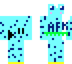 AFK paus-unpause | Minecraft Skin