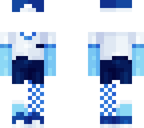blue anime girl profile picture | Minecraft Skins