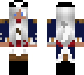 Mixed race wolf with tail Lmanburg uniform | Minecraft Skin