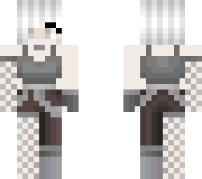 Platinum - metallic series | Minecraft Skin