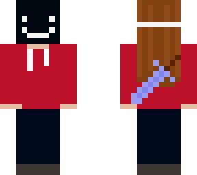 dream mask girl | Minecraft Skins