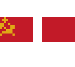 soviet union flag | Minecraft Skin