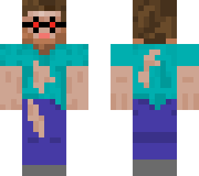 steve with glasses | Minecraft Skins