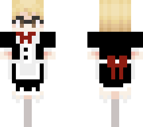 Tsukishima Maid Skin | Minecraft Skin