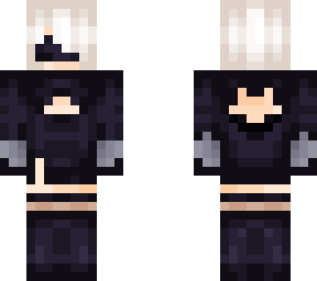 9s nier automata | Minecraft Skins
