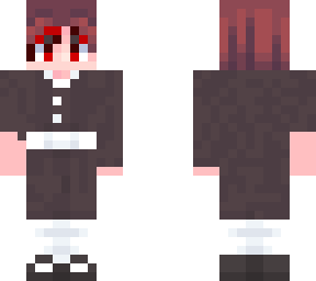 Demon Tanjiro | Minecraft Skin