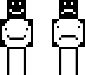 Dream fake smile | Minecraft Skin