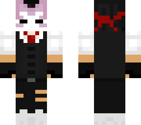 Masked Vest Boy | Minecraft Skin