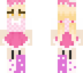 Pink Dress | Minecraft Skins
