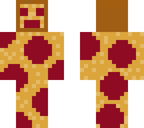 pizza skin chin face | Minecraft Skin