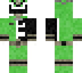 spd green ranger power rangers | Minecraft Skins