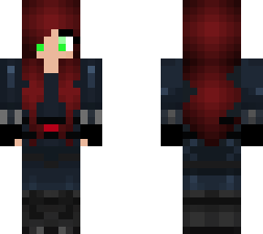 ~black widow~ | Minecraft Skin