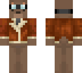 Aviator Bear | Minecraft Skin