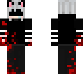 BLOODY SAD CAT | Minecraft Skin