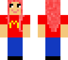 McDonalds lady | Minecraft Skin