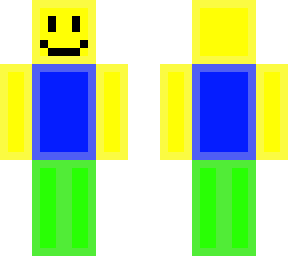 Roblox Noob (fixed outer layer and inner layer) | Minecraft Skin