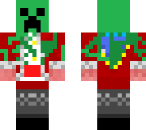 Technoblade+Creeper | Minecraft Skin