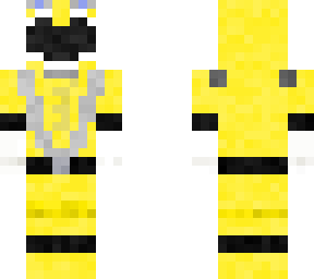 Yellow Power Ranger | Minecraft Skins