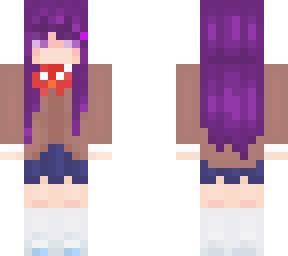 yuri ddlc | Minecraft Skins