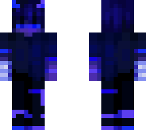 Blue Demon Boy | Minecraft Skin