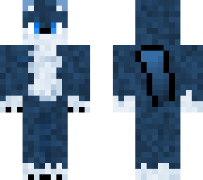 blue wolf | Minecraft Skin