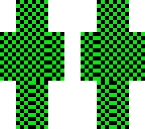 Checkered Green | Minecraft Skin