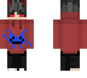 Dark red boy devil | Minecraft Skin