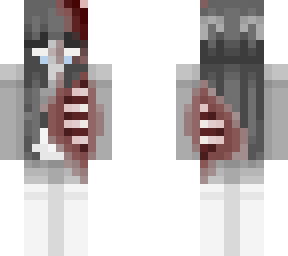 Ghostly (TRANSPARENT!)(GORE WARNING!) | Minecraft Skin