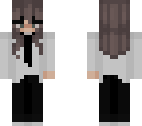 Girl with suit | Minecraft Skin