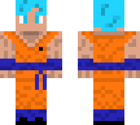 goku blue | Minecraft Skins