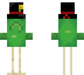 Long Legged SlabFish (With a Top hat of course) | Minecraft Skin